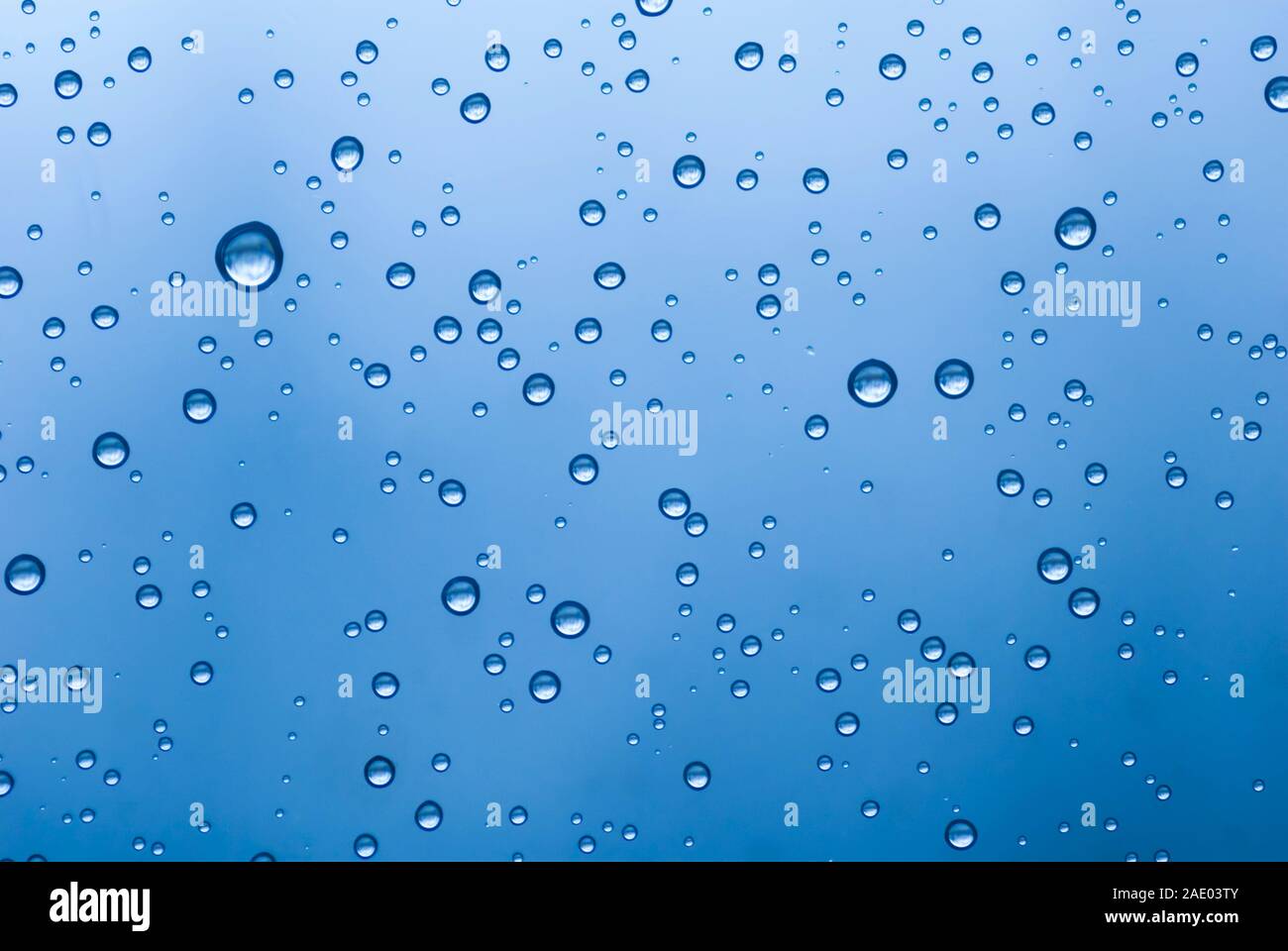 Water droplets forming on glass Stock Photo - Alamy
