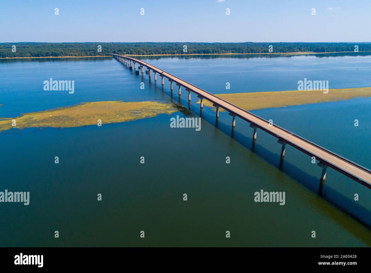 John Coffee Memorial Bridge the Natchez Trace Parkway Mississippi MS ...