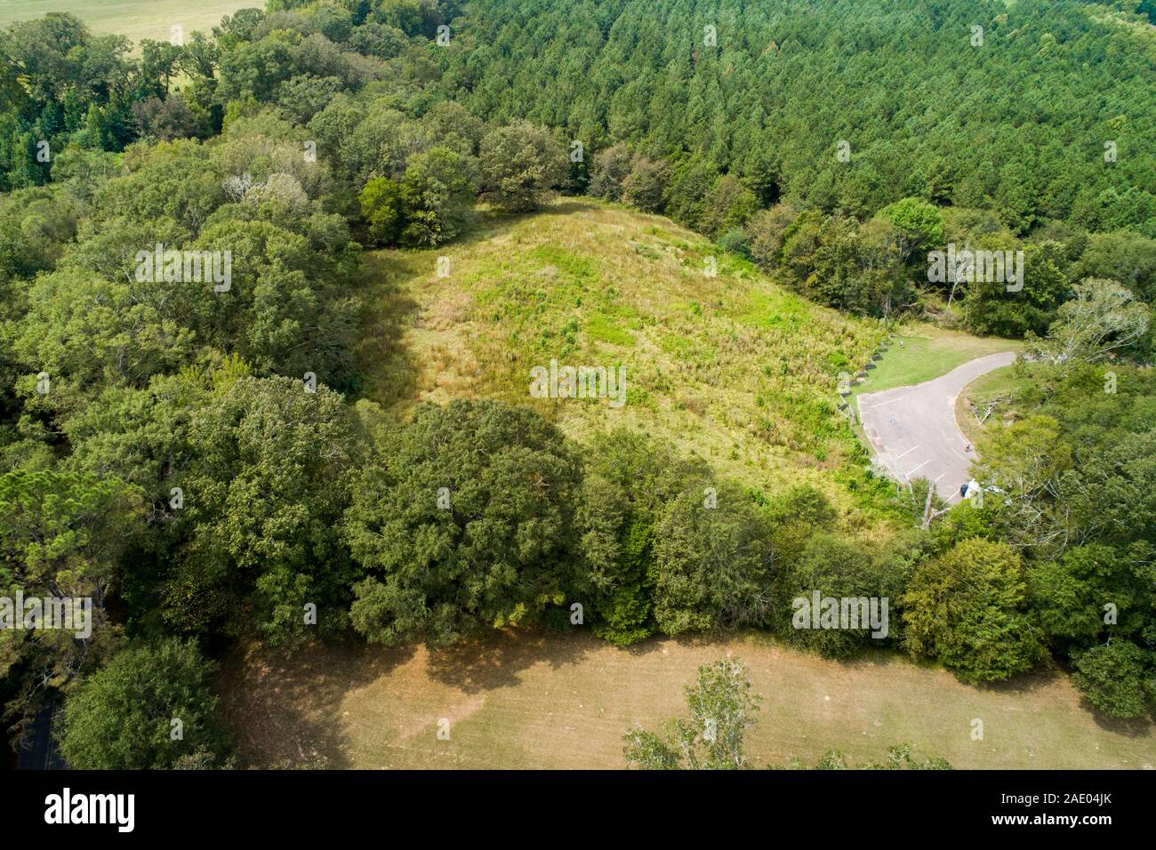 Magnum indian Mound on the Natchez Trace Parkway Mississippi MS also ...
