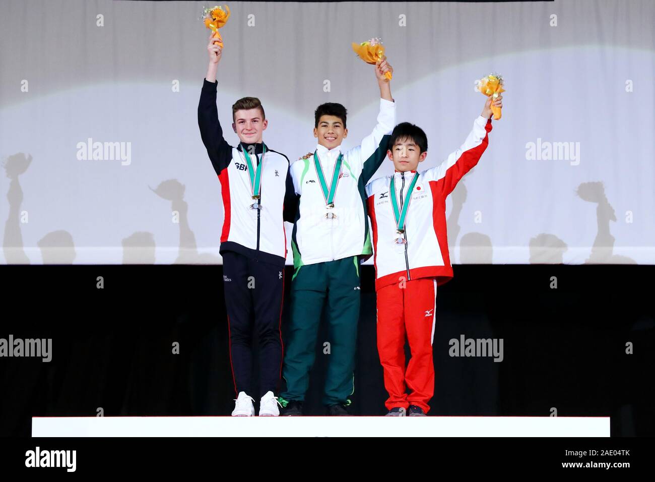 Tokyo, Japan. 5th Dec, 2019. (L-R) Tyler Cole-Dyer (GBR), Gabriel ...