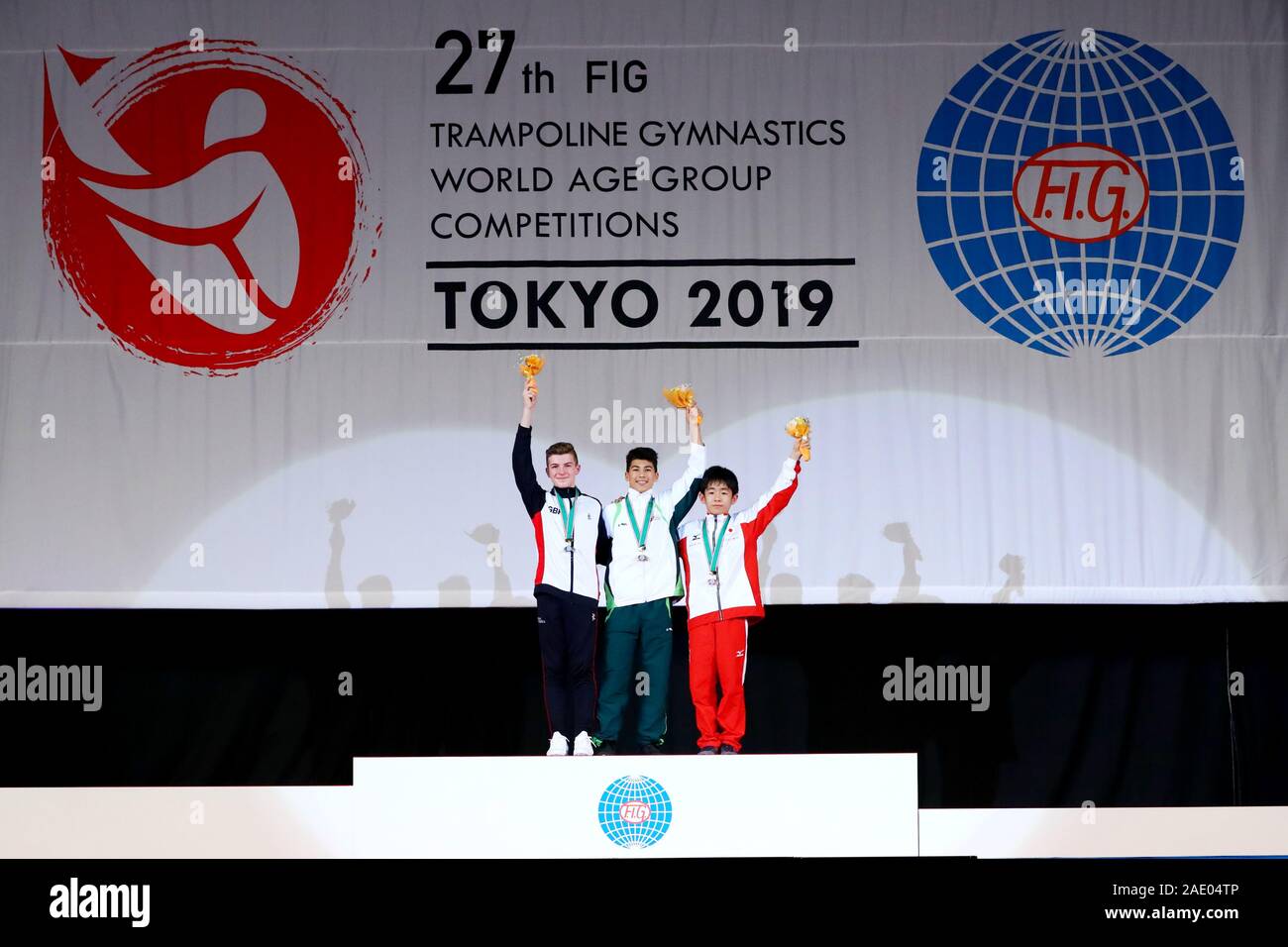 Tokyo, Japan. 5th Dec, 2019. (L-R) Tyler Cole-Dyer (GBR), Gabriel ...