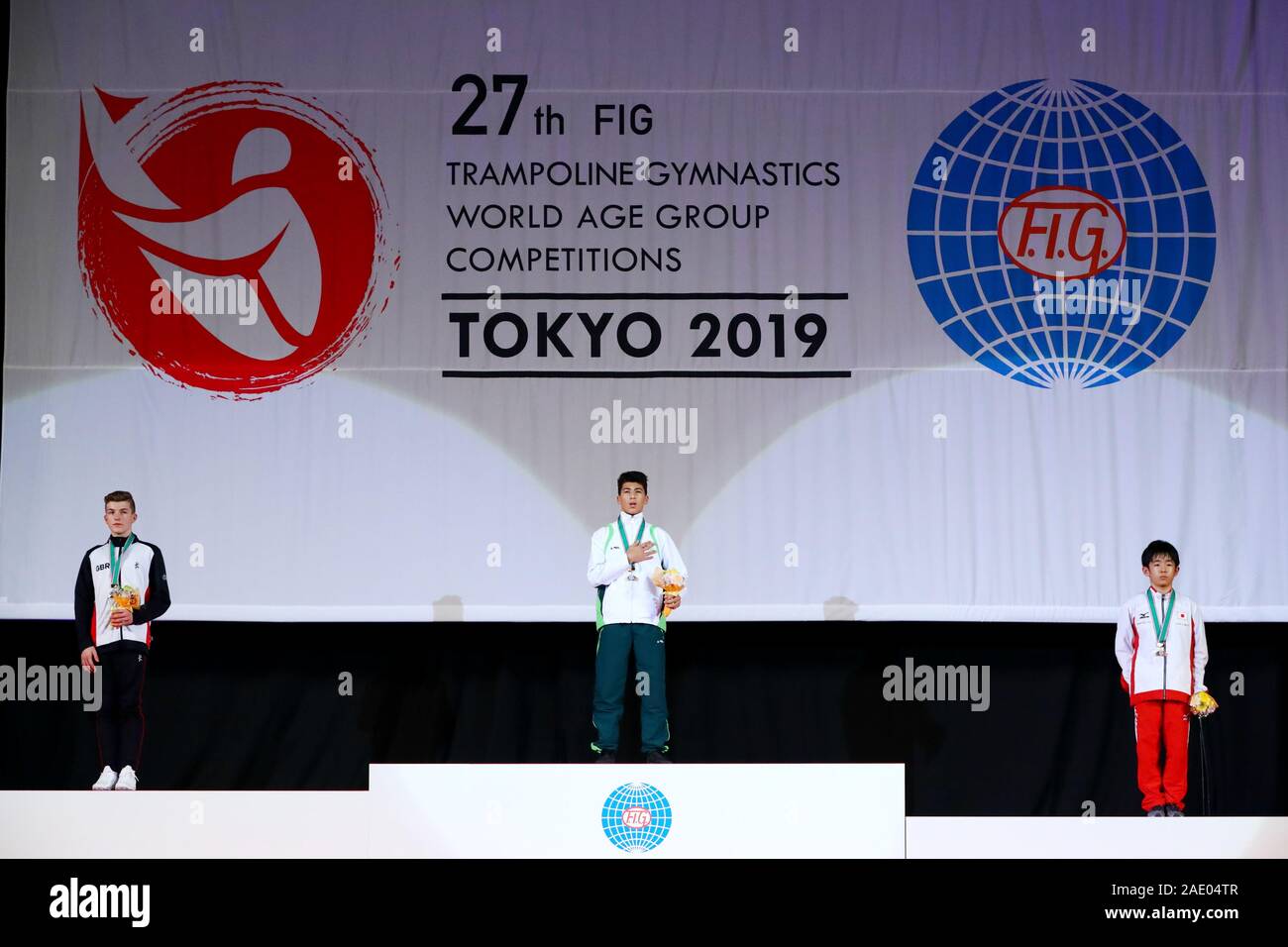Tokyo, Japan. 5th Dec, 2019. (L-R) Tyler Cole-Dyer (GBR), Gabriel ...