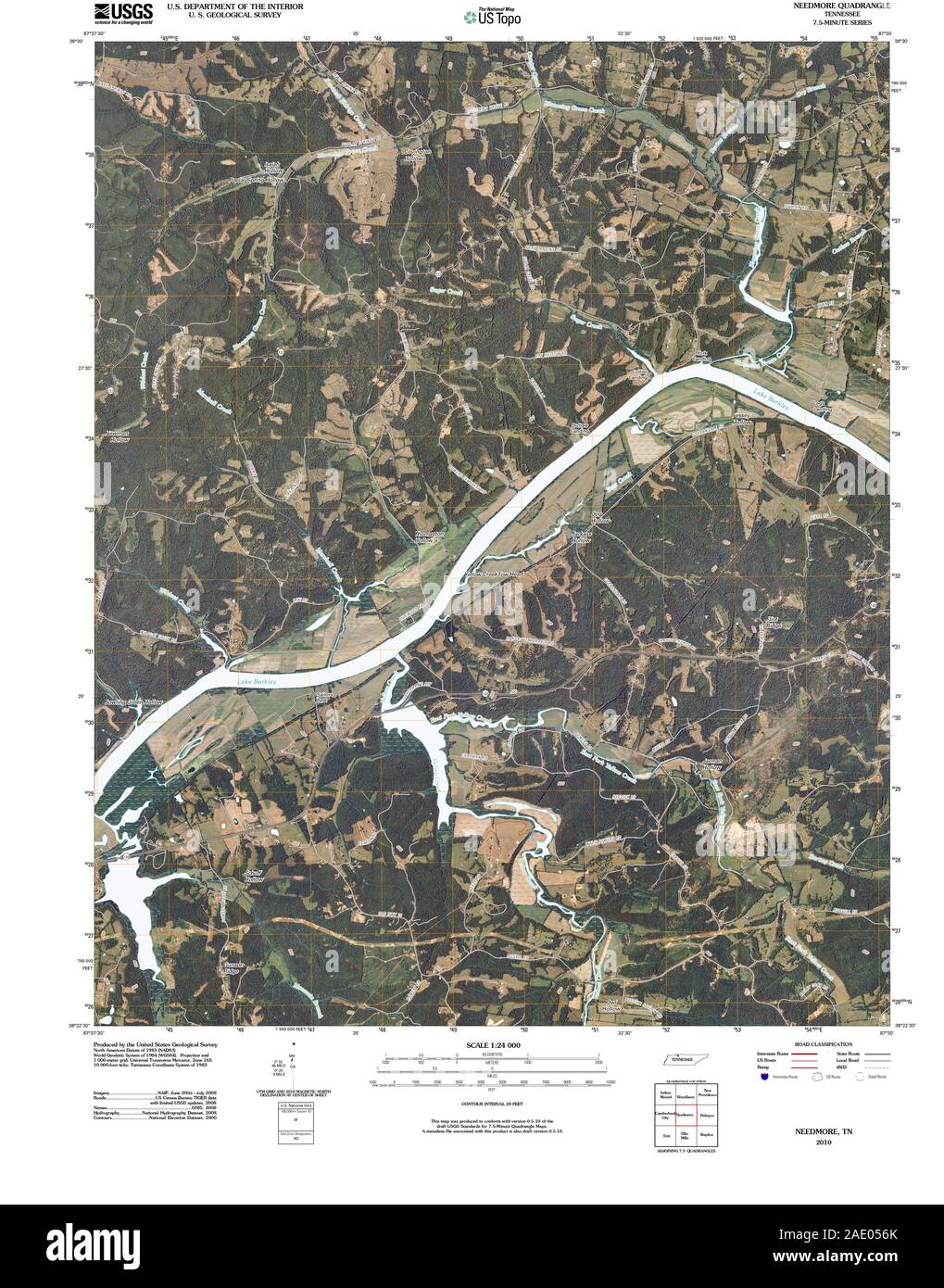Map of needmore hi-res stock photography and images - Alamy