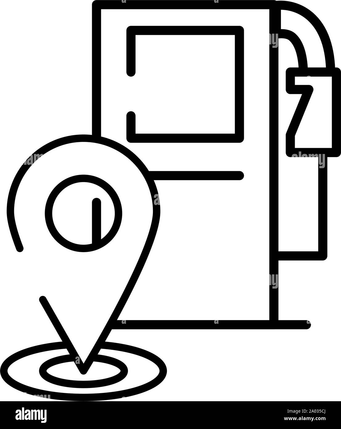 Refilling station Stock Vector Images - Alamy