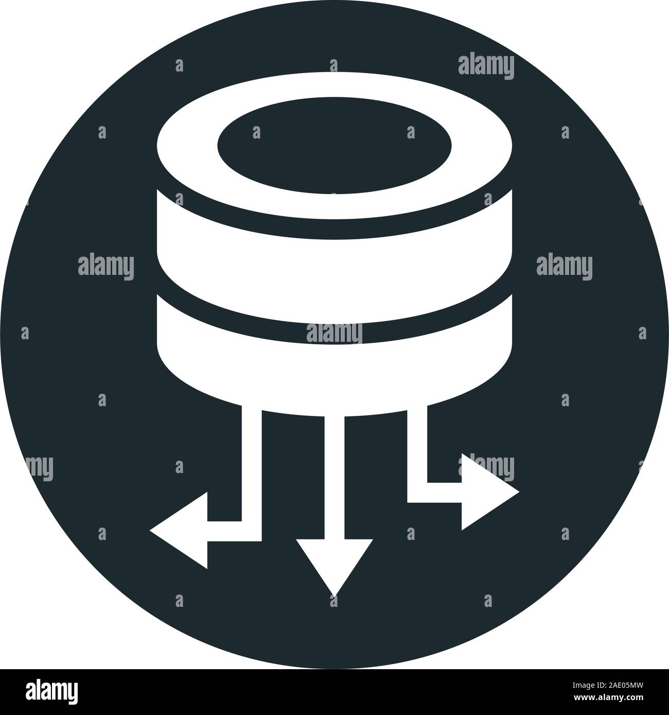 Hdd data center Stock Vector Images - Alamy