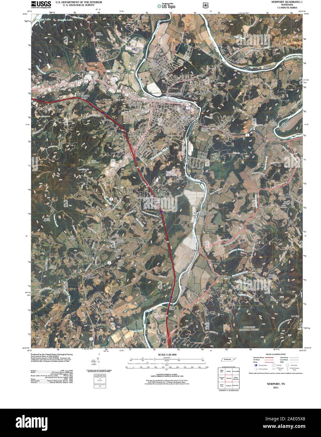 Newport tennessee Cut Out Stock Images & Pictures - Alamy