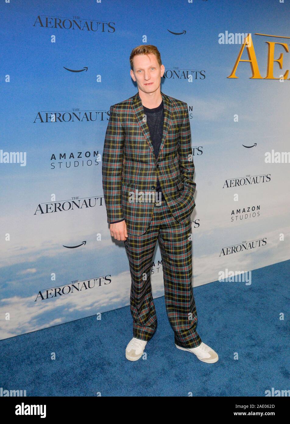New York, NY - December 4, 2019: Tom Harper attends The Aeronauts New ...