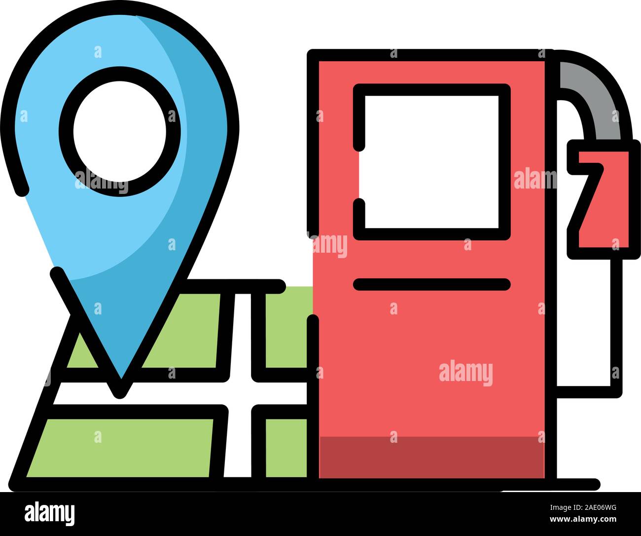 The town pump Stock Vector Images - Alamy