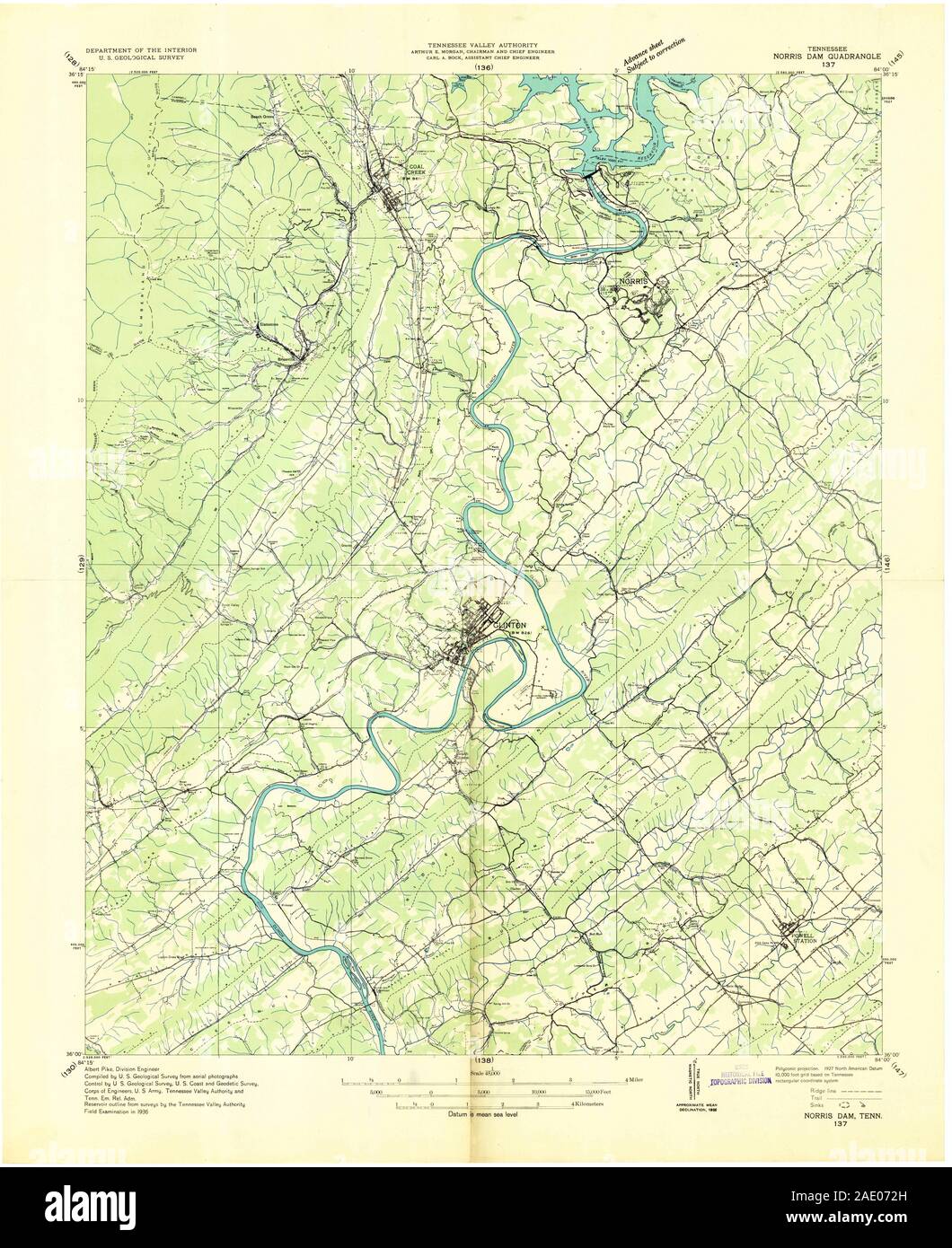 Norris dam hi-res stock photography and images - Alamy