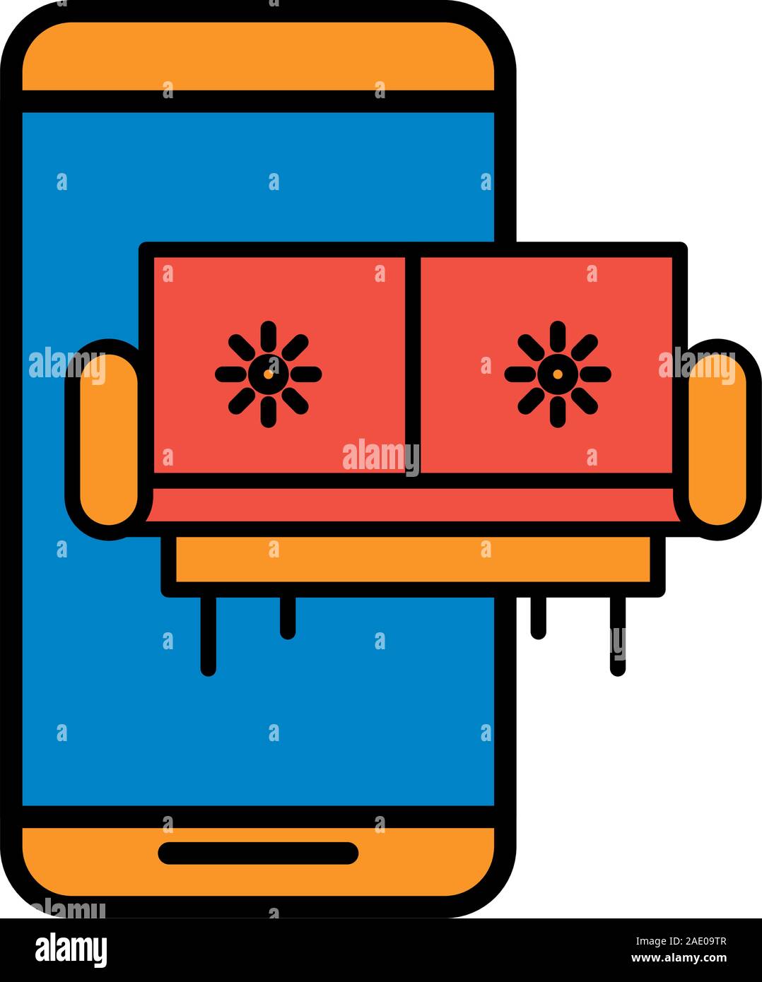 Device couch Cut Out Stock Images & Pictures - Alamy