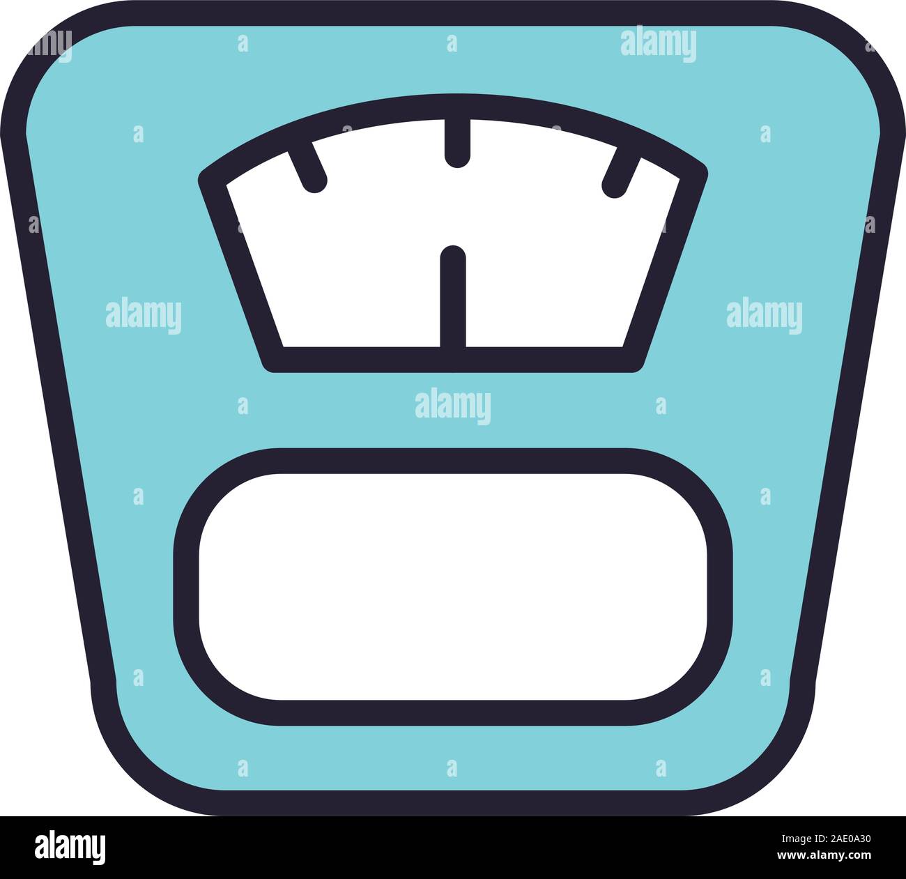 scale weight measure isolated icon Stock Vector Image & Art - Alamy