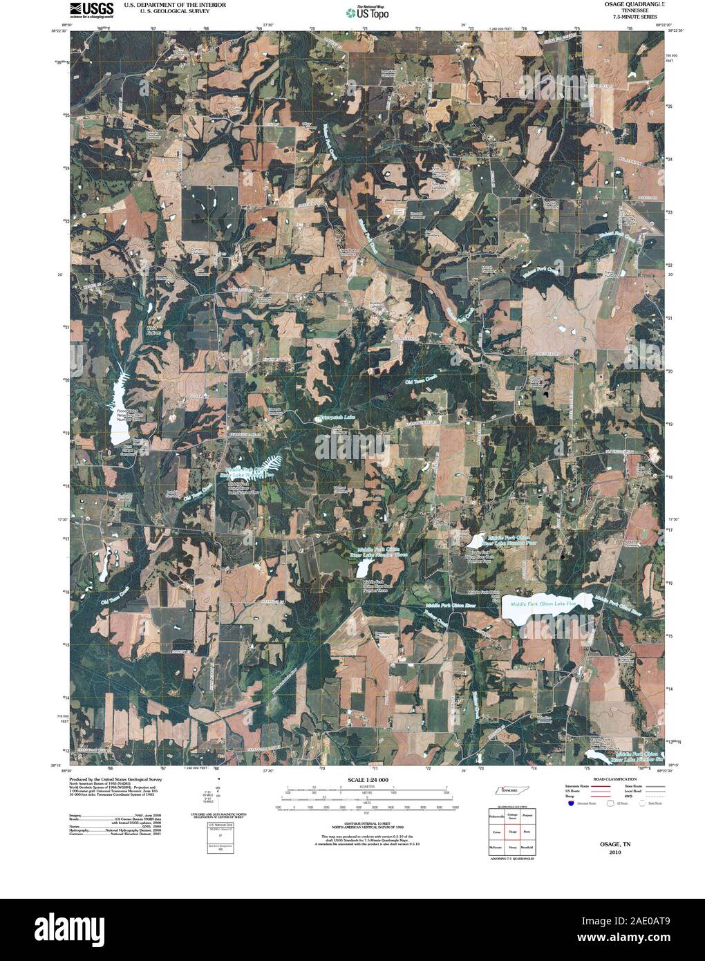 Osage map hi-res stock photography and images - Alamy