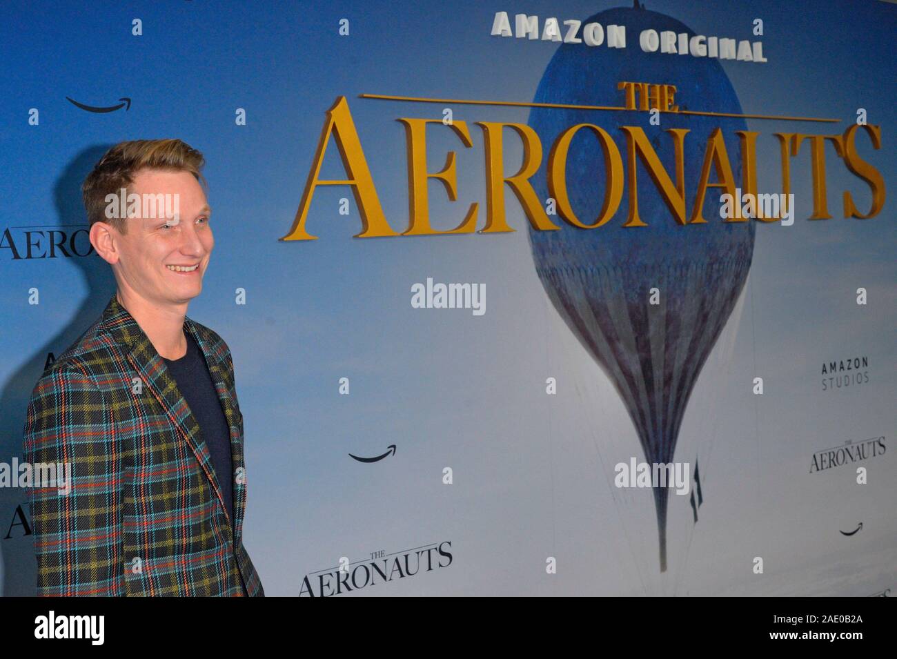 NEW YORK, NY - DECEMBER 04: Tom Harper attends "The Aeronauts" New York ...