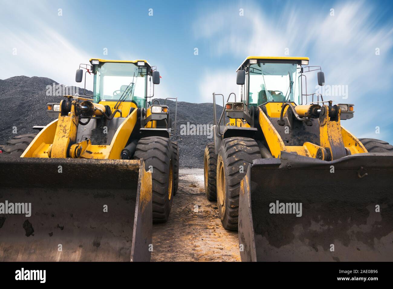 bulldozer on a building site Stock Photo - Alamy