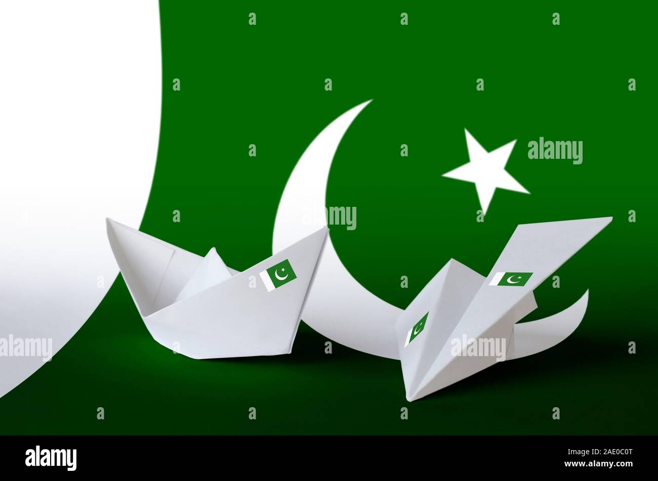 Pakistan flag artwork hi-res stock photography and images - Alamy