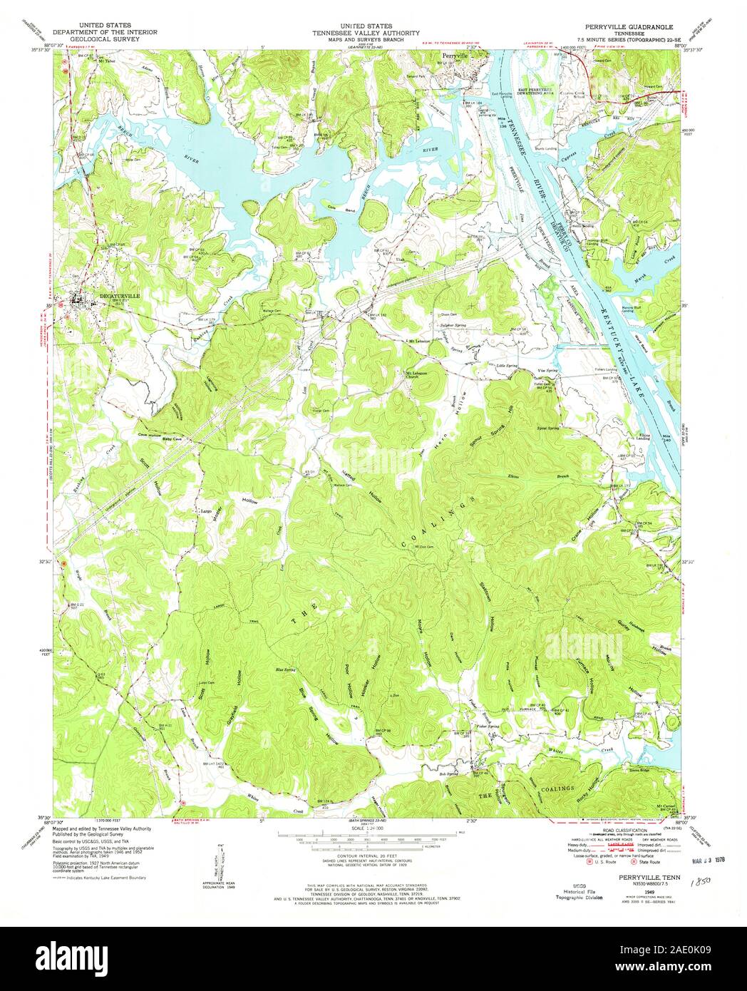 Map of perryville hi-res stock photography and images - Alamy