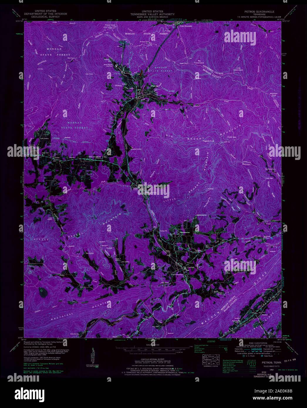 Petros tennessee hi-res stock photography and images - Alamy