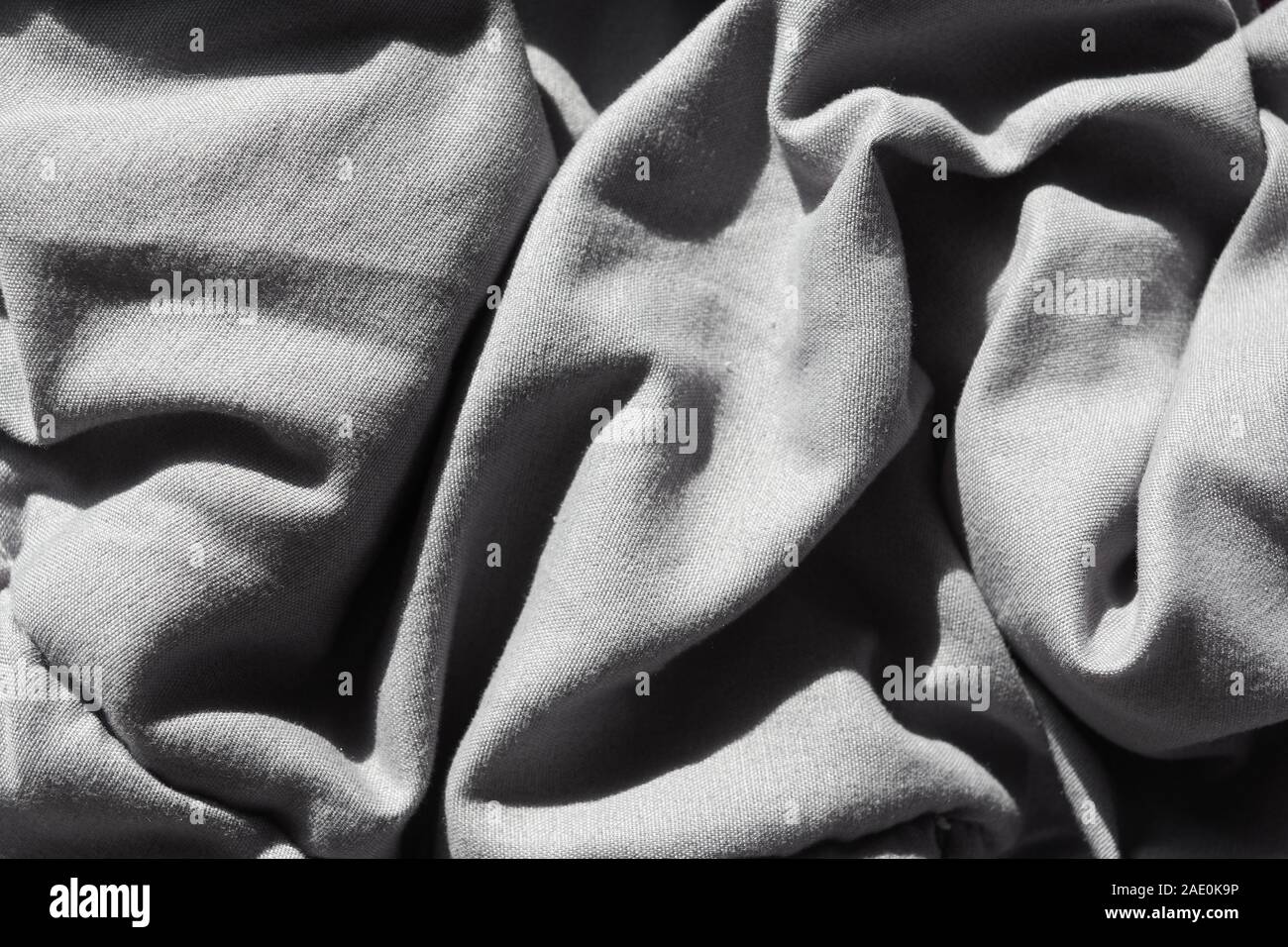 Abstract background of a crumpled bed cloth Stock Photo - Alamy