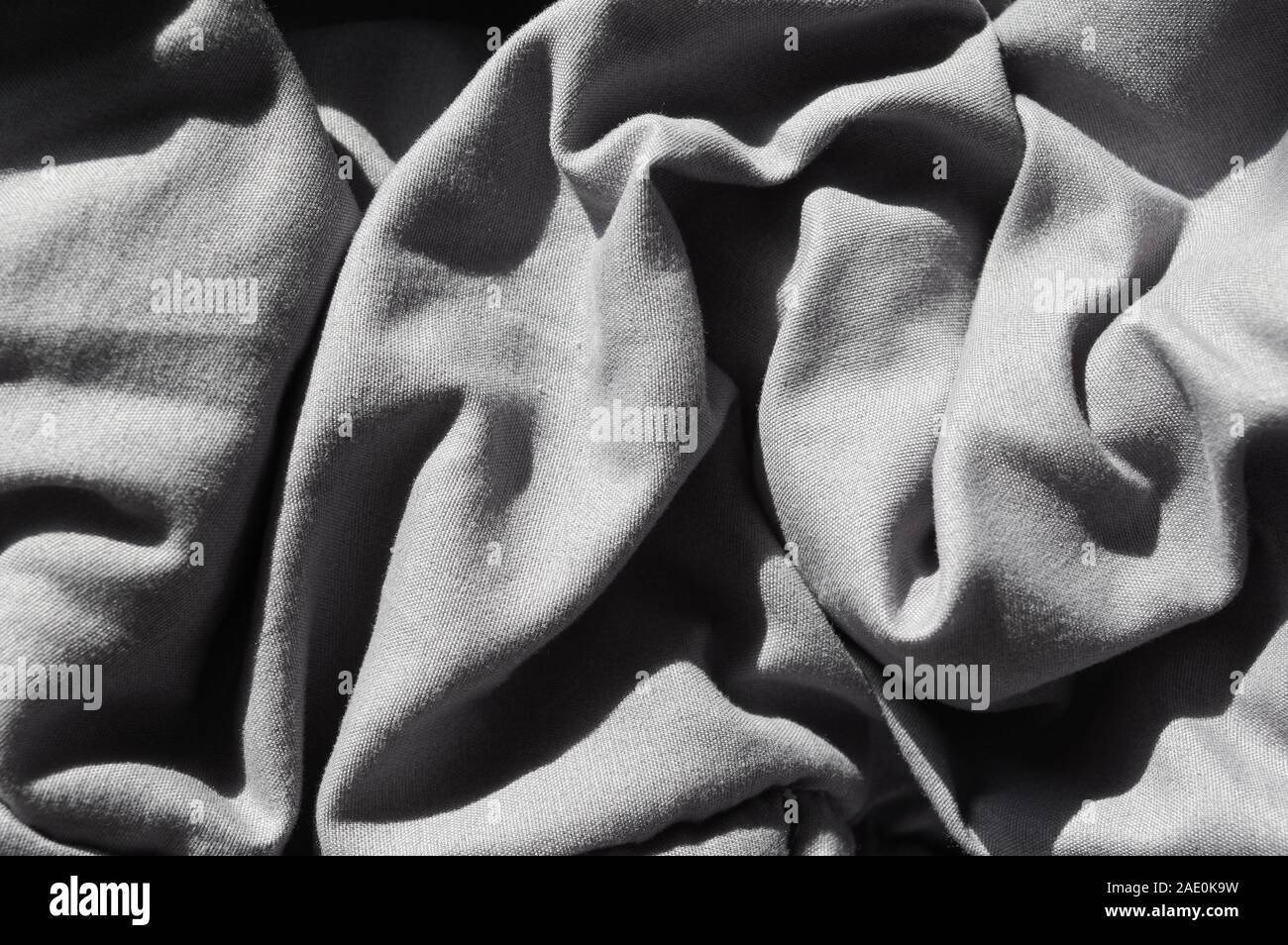 Abstract background of a crumpled bed cloth Stock Photo - Alamy