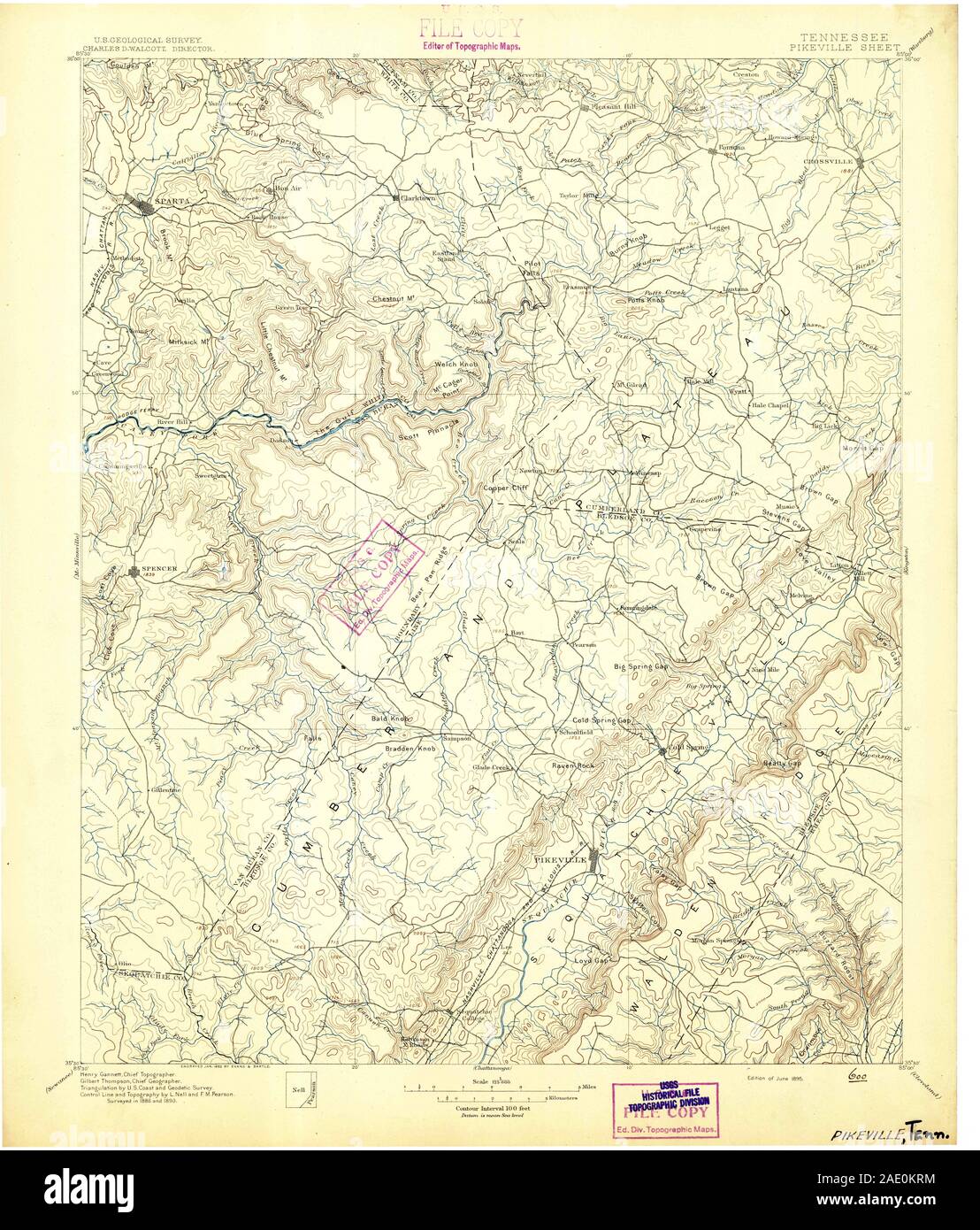 Map of pikeville hi-res stock photography and images - Alamy