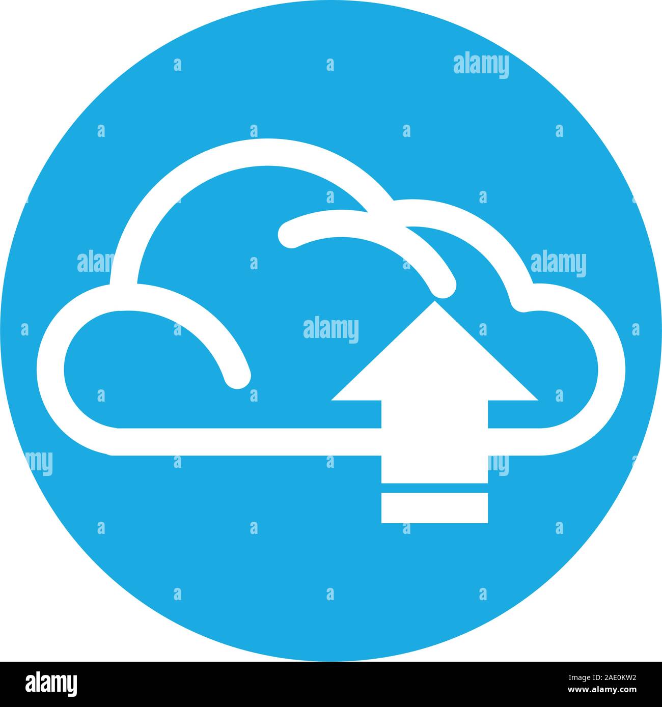 cloud computing data isolated icon Stock Vector Image & Art - Alamy