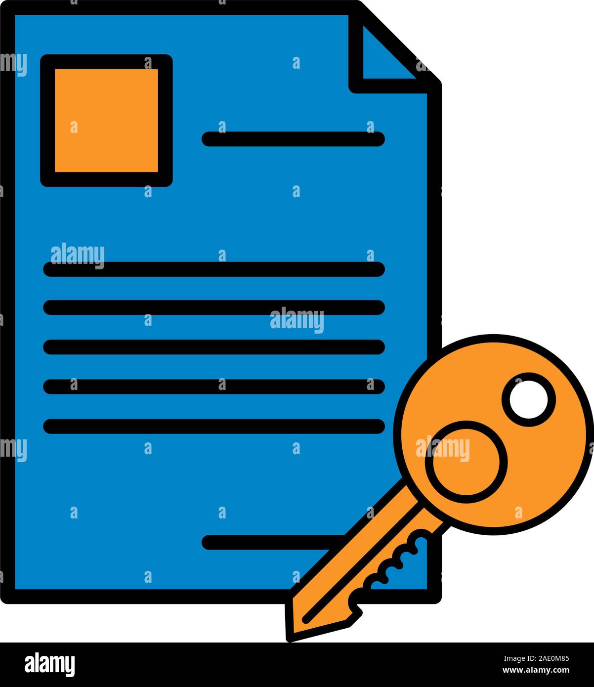 Paper log house Stock Vector Images - Alamy