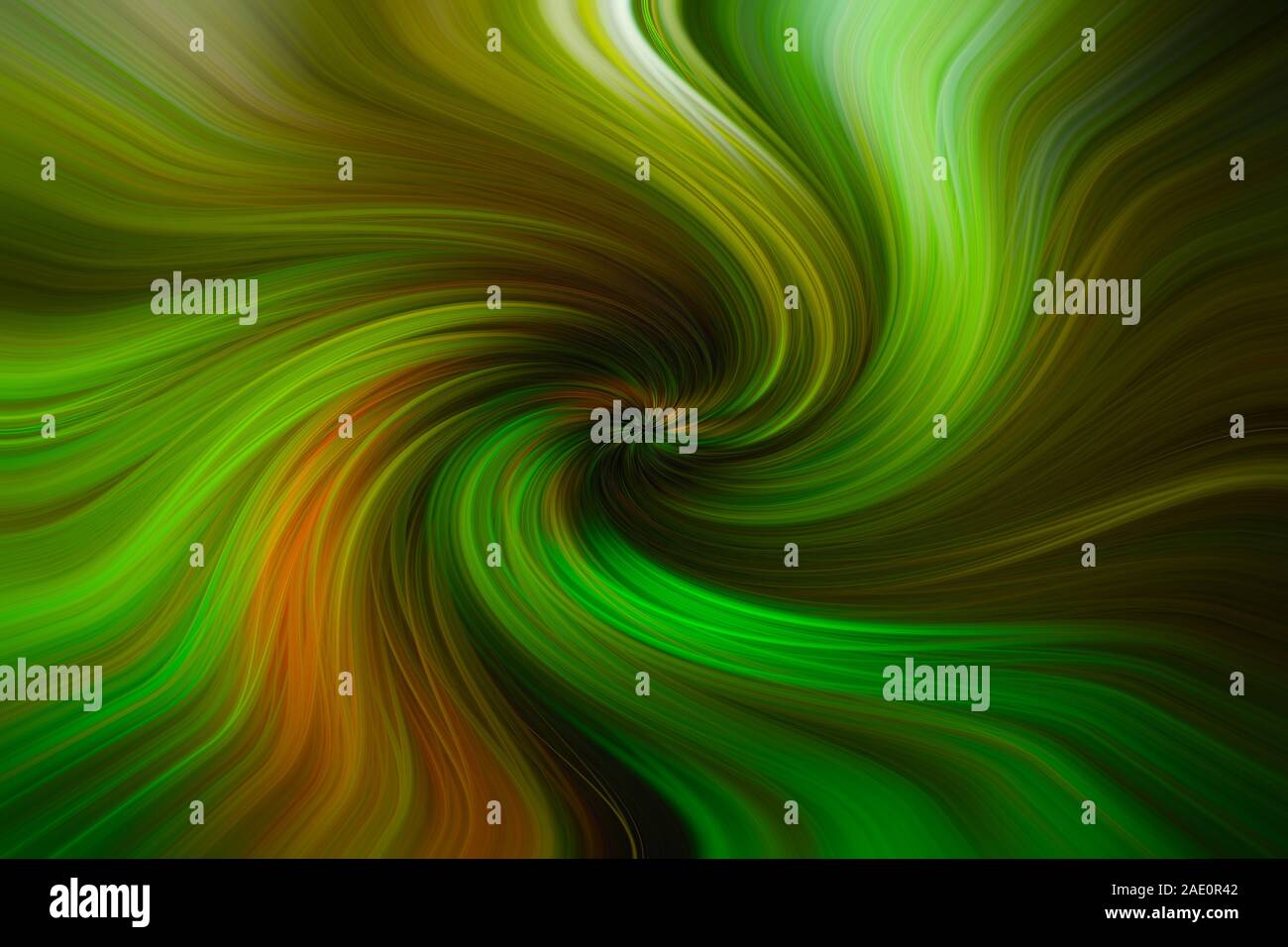 Green color twirl pattern wallpaper hi-res stock photography and images ...