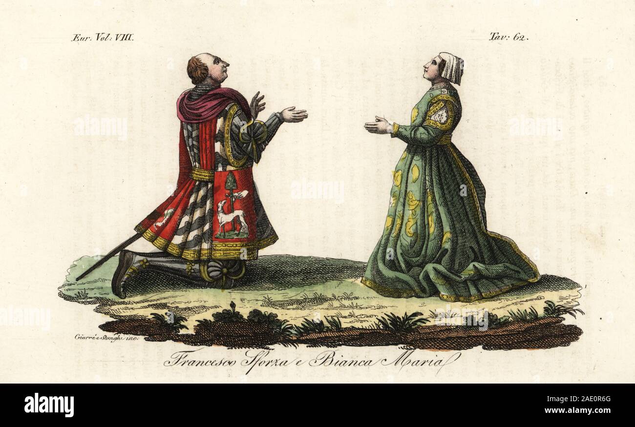 Francesco and bianca maria sforza hi-res stock photography and images ...