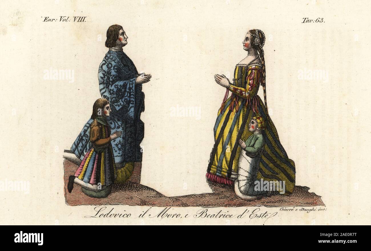 Lodovio il moro e beatrice deste hi-res stock photography and images ...