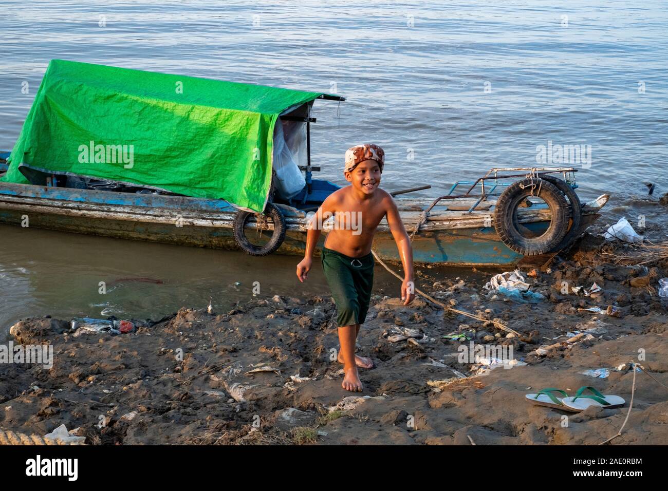Boy River Boat High Resolution Stock Photography and Images - Alamy