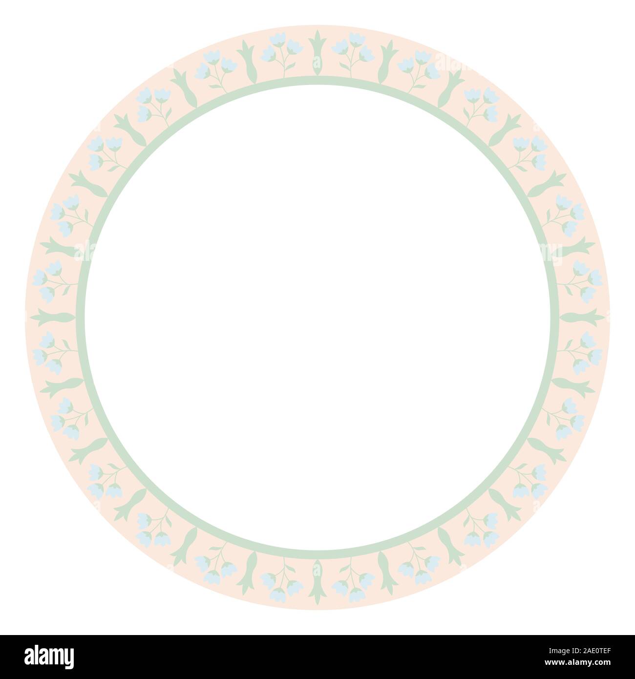 Decorative plate circular colorful Cut Out Stock Images & Pictures - Alamy