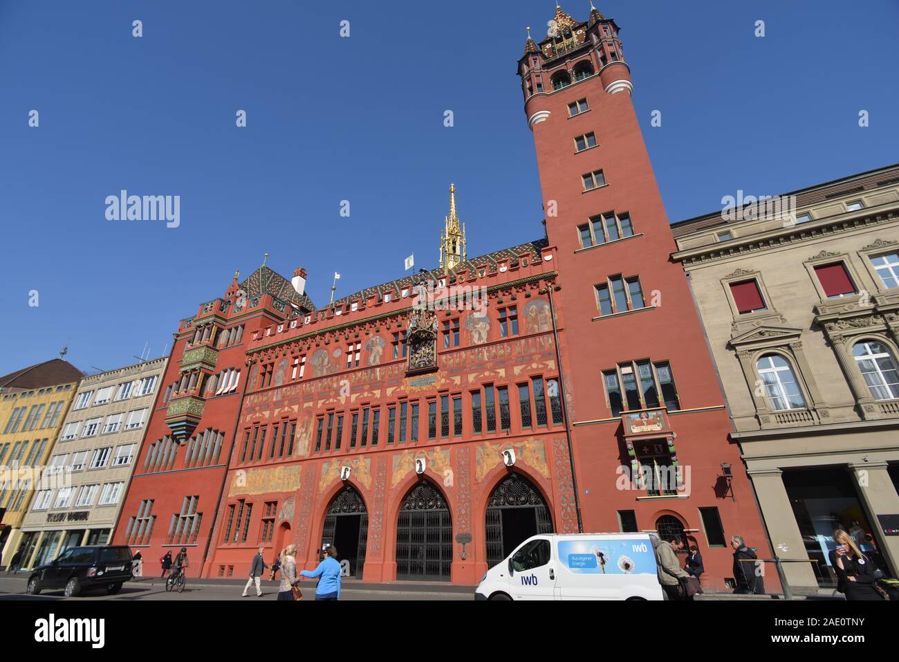 Basel Town Hall Stock Photo - Alamy