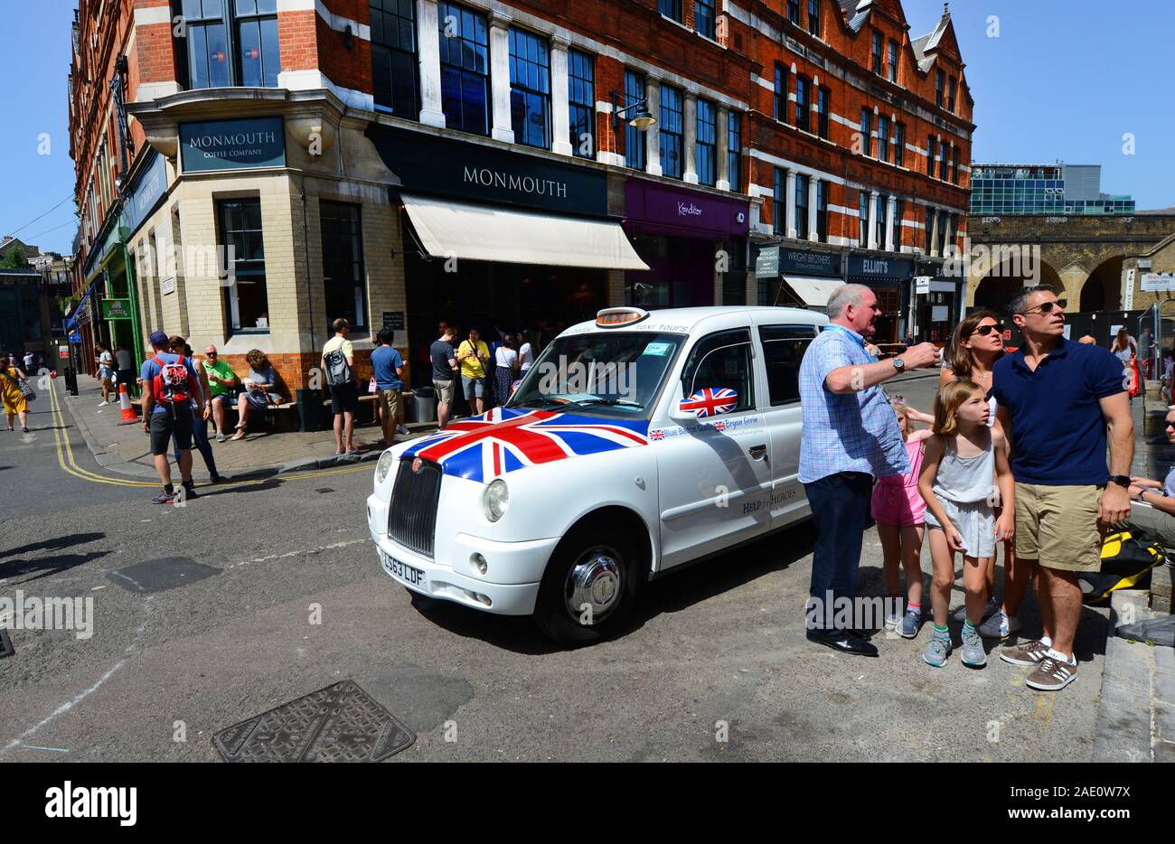 An English cabby near Borough market in London Stock Photo - Alamy