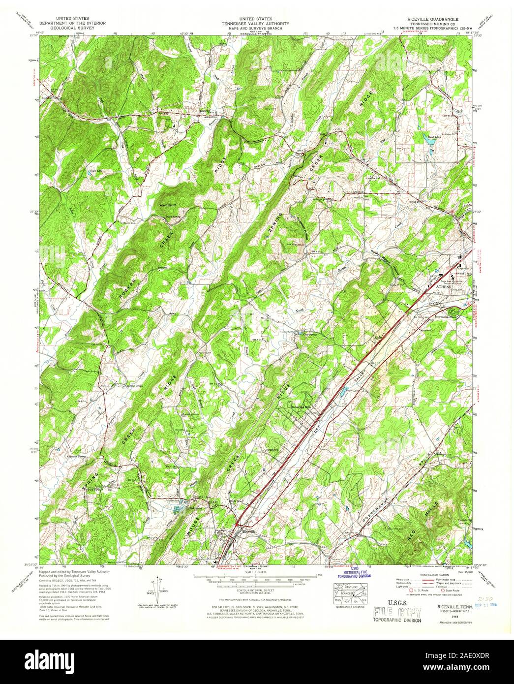 Map of riceville hi-res stock photography and images - Alamy