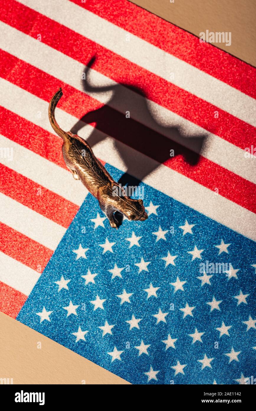 Yellow tiger flag hi-res stock photography and images - Alamy