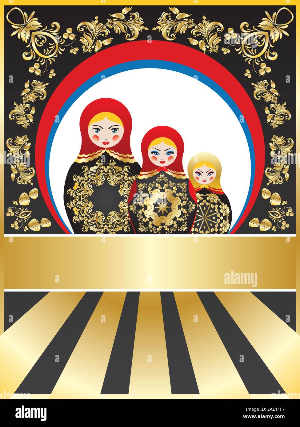 Matryoshka doll poster hi-res stock photography and images - Alamy