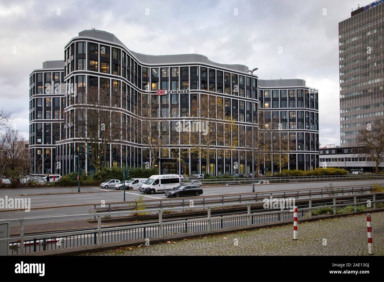 DB Schenker AG and branch Postbank Essen Stock Photo - Alamy