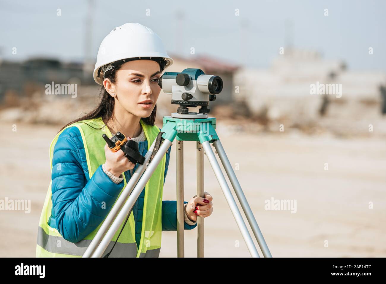 Female Land Surveyor
