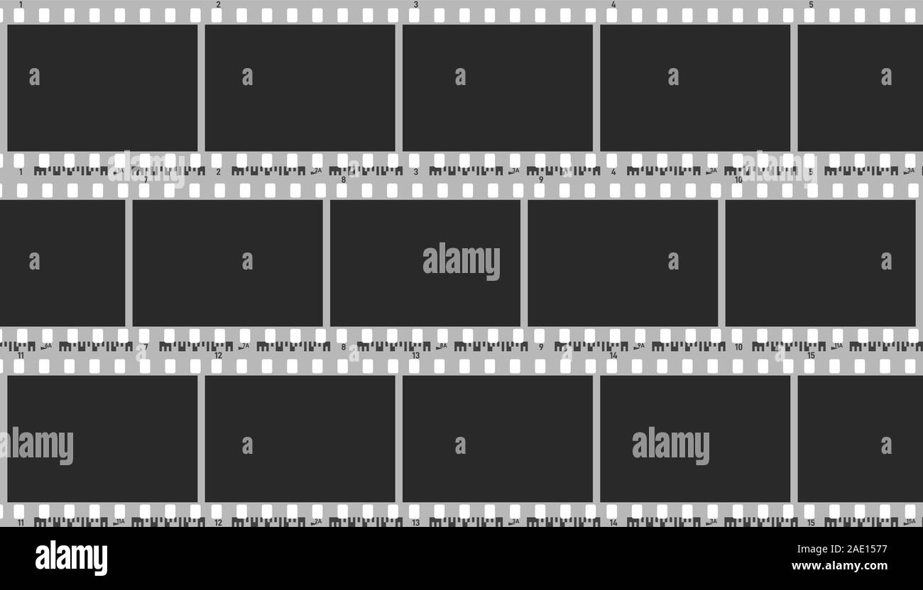 Developed black and white film Stock Vector Images - Alamy