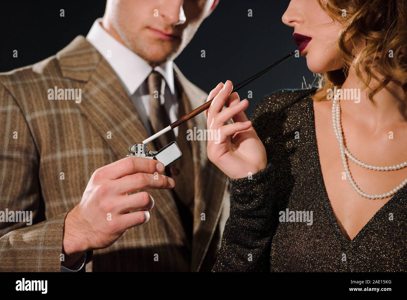 Cigarette mafia hi-res stock photography and images - Alamy