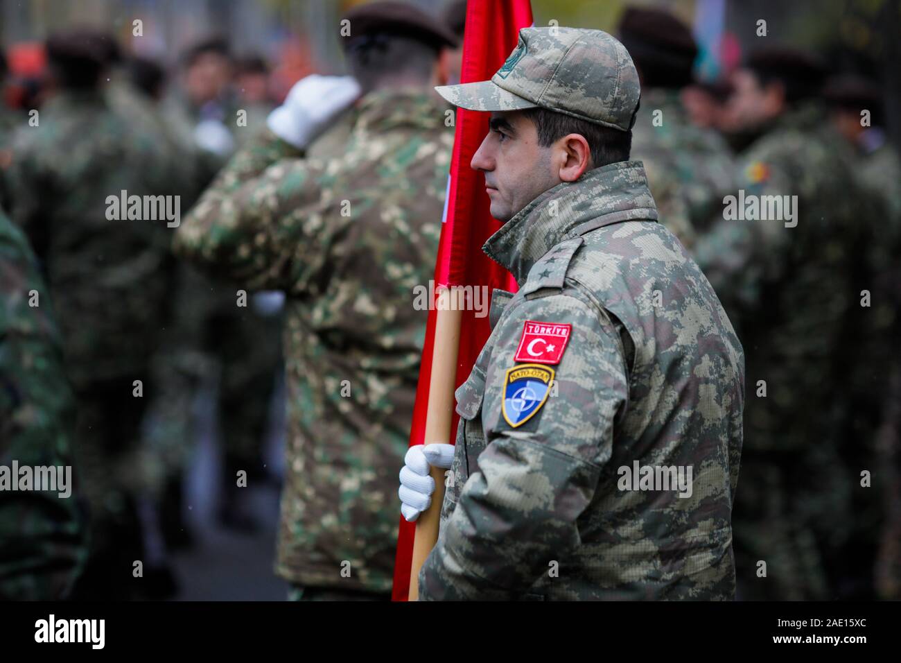 Turkish army flag hi-res stock photography and images - Alamy