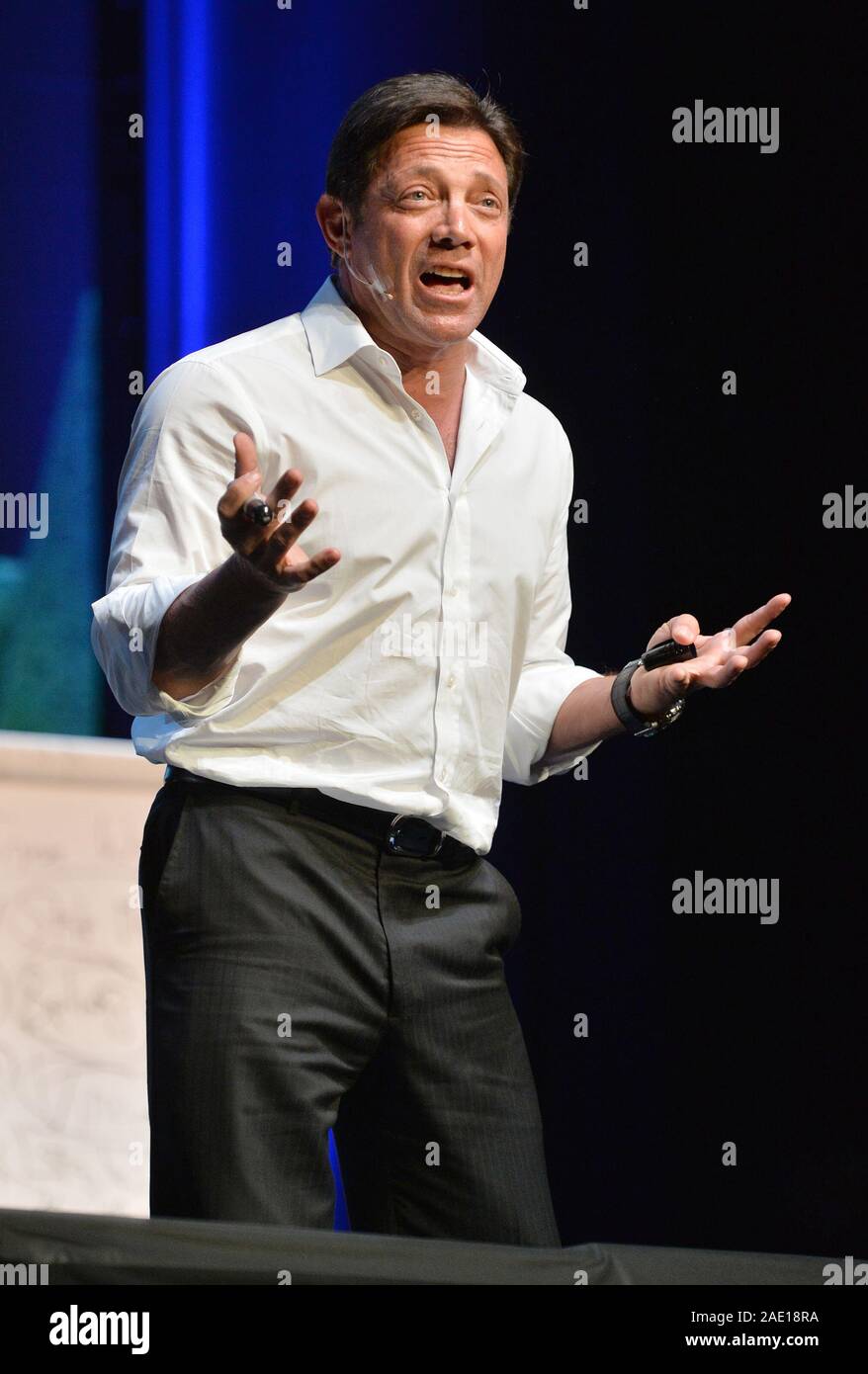 FORT LAUDERDALE, FL - SEPTEMBER 17: Motivational speaker Jordan Belfort ...