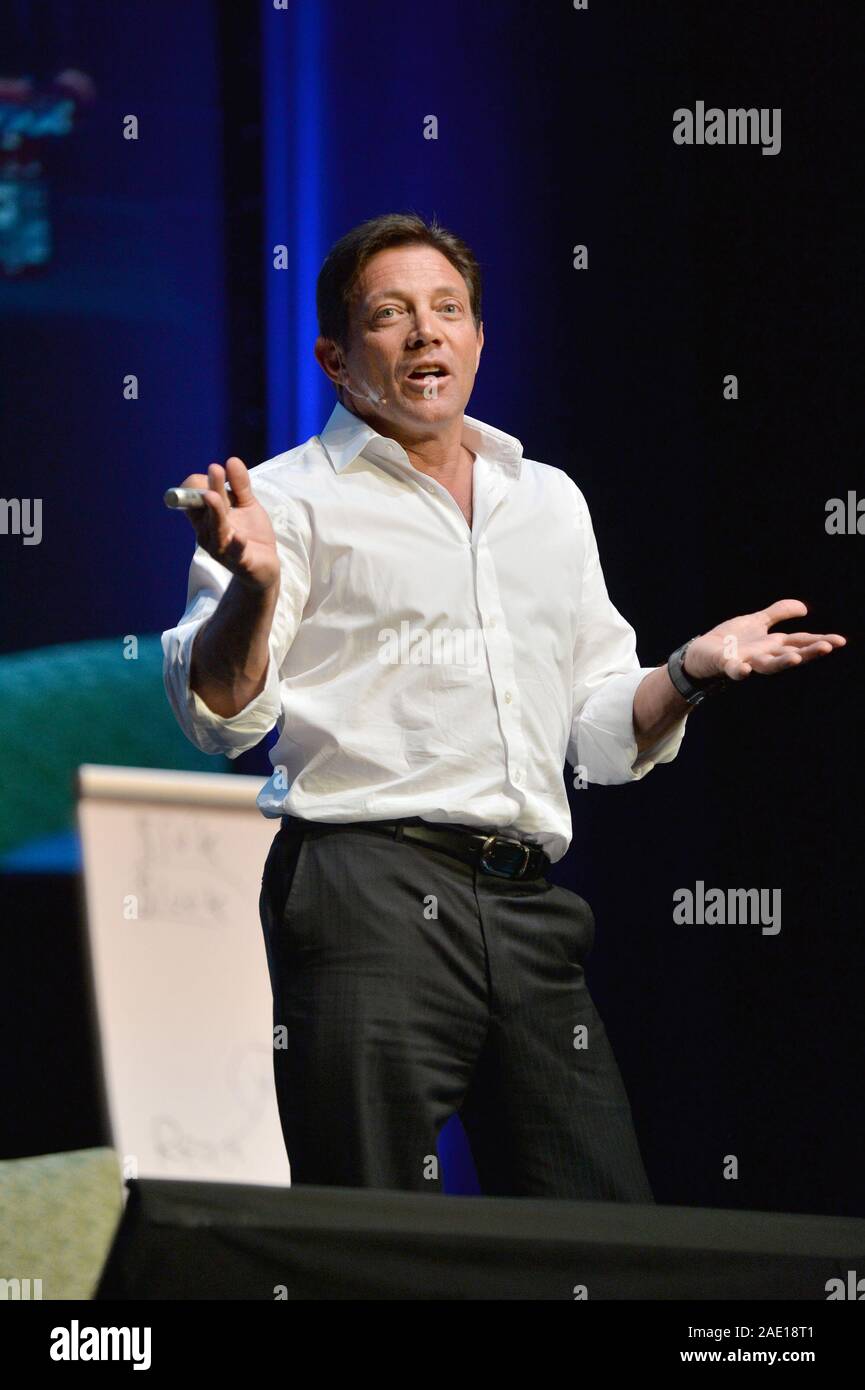 FORT LAUDERDALE, FL - SEPTEMBER 17: Motivational speaker Jordan Belfort ...