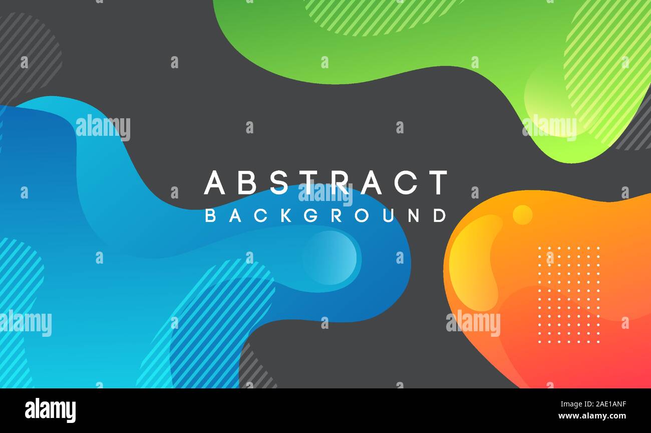Moving colorful abstract background. Dynamic Effect. Vector ...