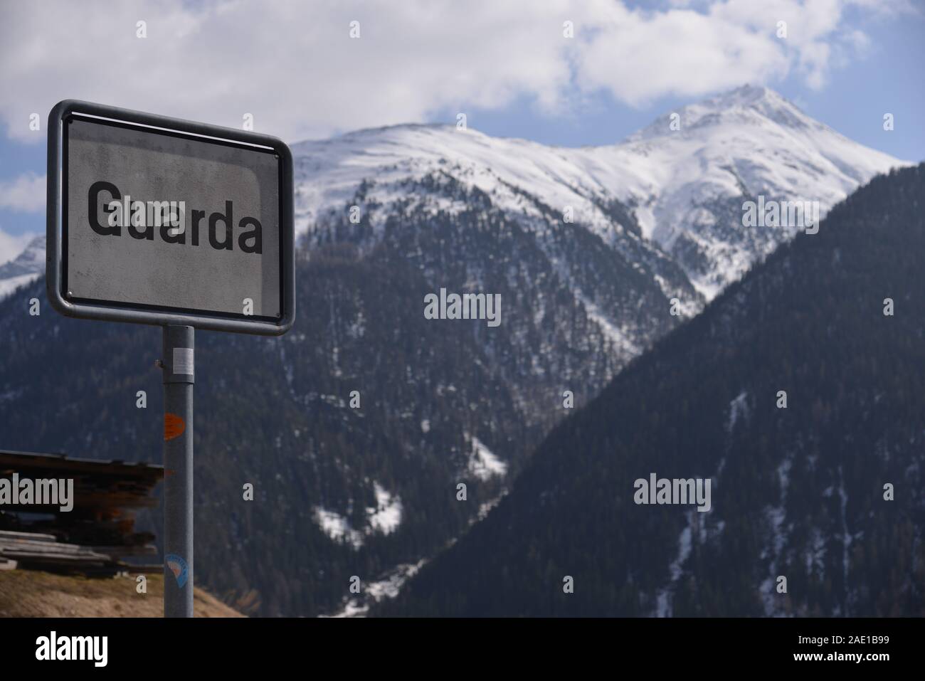 Landscape of Guarda Stock Photo - Alamy