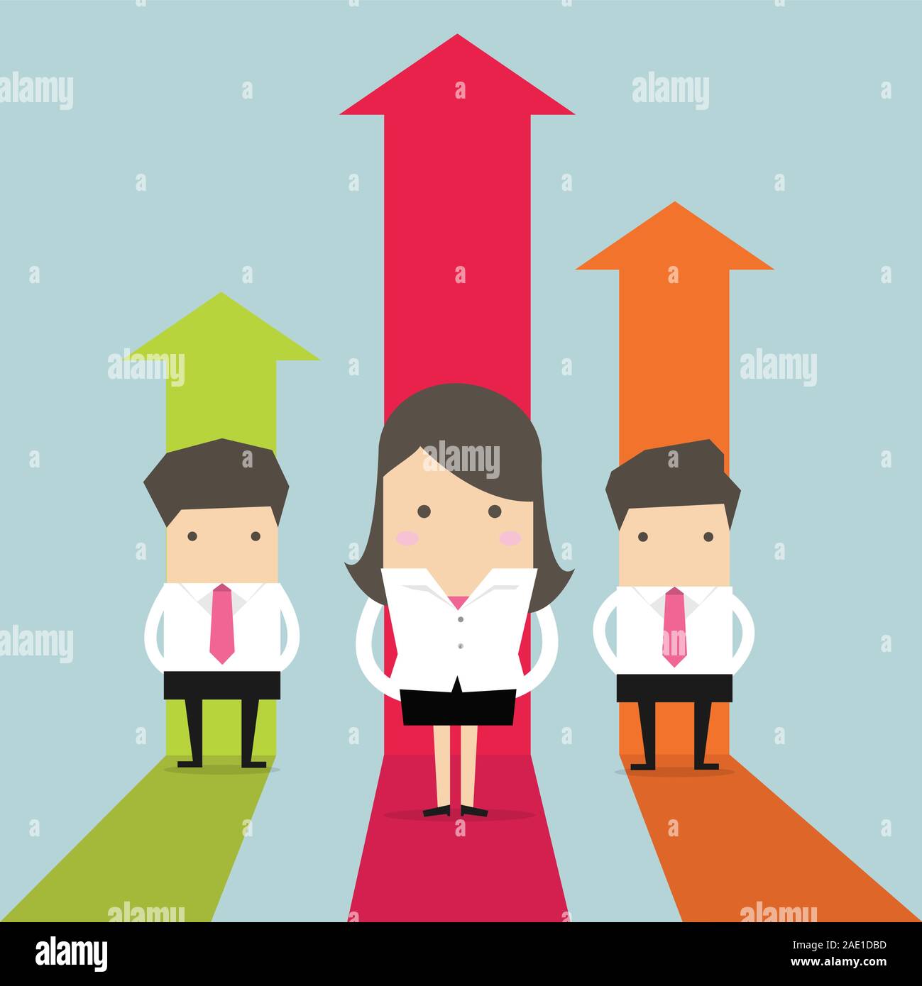 Female quota Stock Vector Images - Alamy