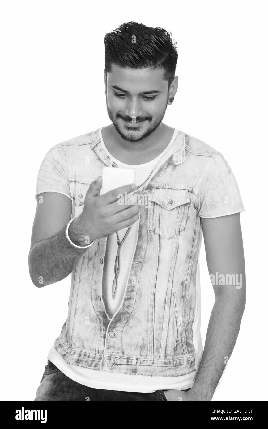 Youth mobile phone Black and White Stock Photos & Images - Alamy