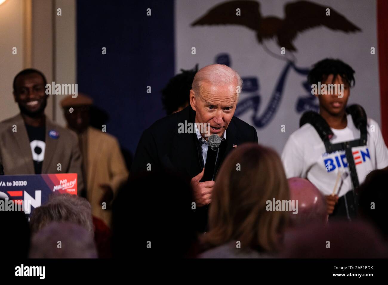 Presidential candidate former Vice President Joe Biden addresses his ...