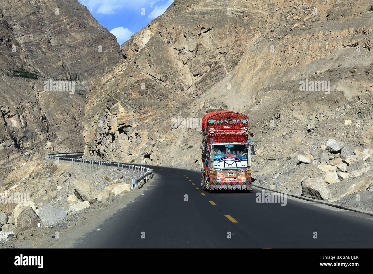 Silk Road from Pakistan Side Stock Photo - Alamy