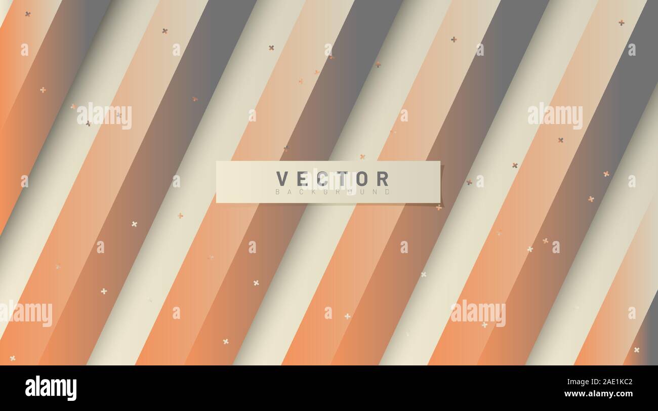 abstract vector background. straight parallel lines with gradients. 3D ...